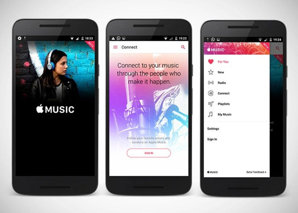 Llega al fin Apple Music para Android