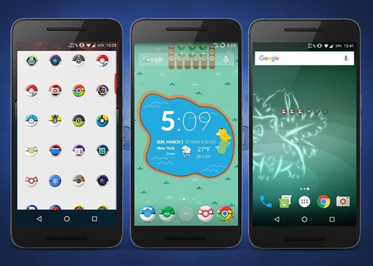 Tunea tu Android al estilo Pokemon GO