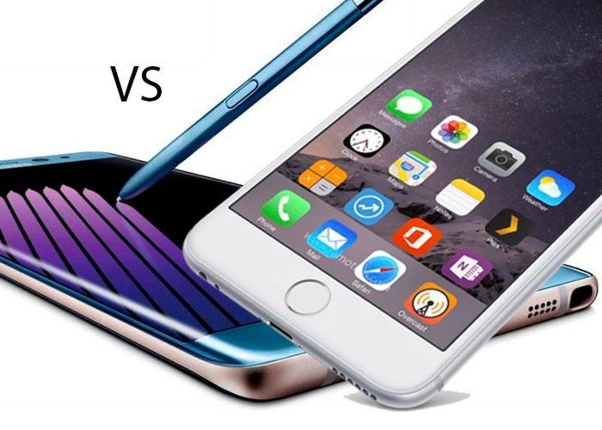 Samsung Galaxy Note7 frente al iPhone 6s Plus: solo puede quedar uno