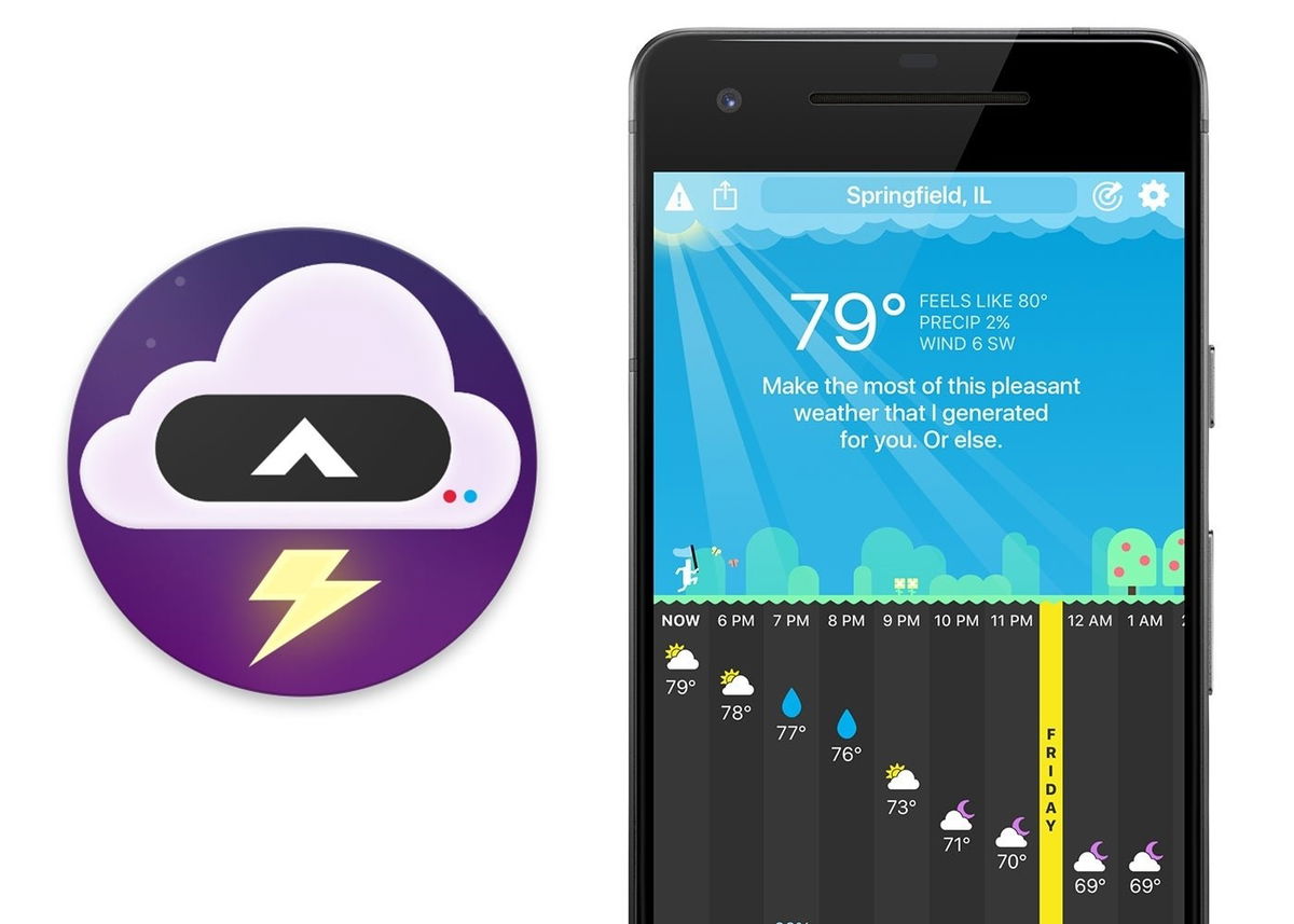 Carrot Weather, una de las apps del tiempo más famosas de iOS, ya ...