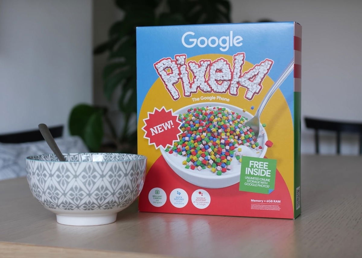 Los Google Pixel 4 tienen su caja de cereales: esto es lo que incluye