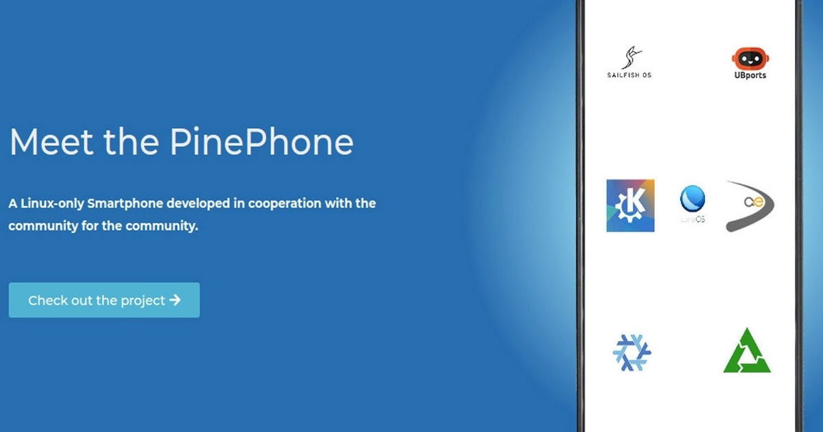 Así es el PinePhone, un smartphone no apto para todos
