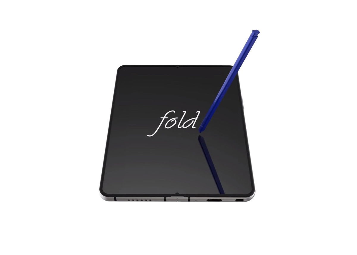 Este concepto mezcla el Samsung Galaxy Note y el Galaxy Fold