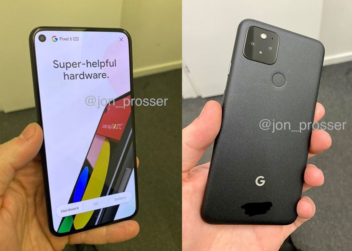 El Pixel 5 y su pantalla con biseles simétricos se dejan ver en ...
