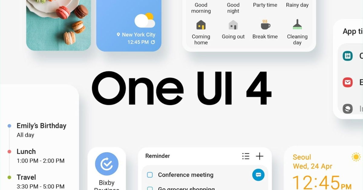 Las mejores novedades de One UI 4 con Android 12, en video