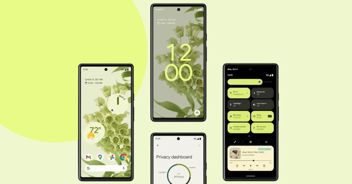 4 novedades de Android 12 que ya estaban en casi cualquier móvil Samsung