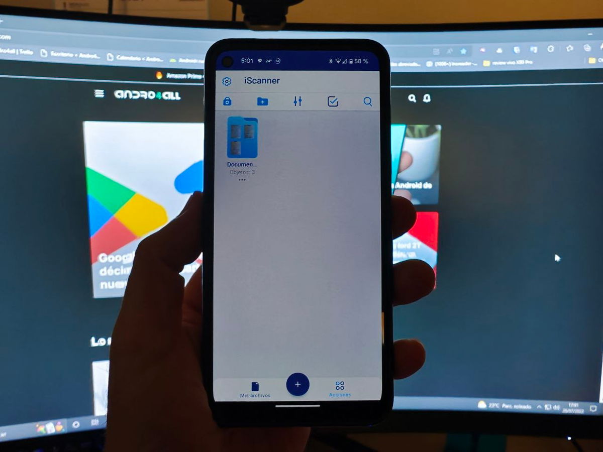 Convierte tu móvil Android en un escáner con esta app