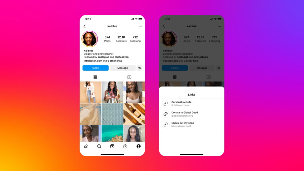 Instagram anuncia el cambio que todo el mundo esperaba (y que podría acabar con Linktree)
