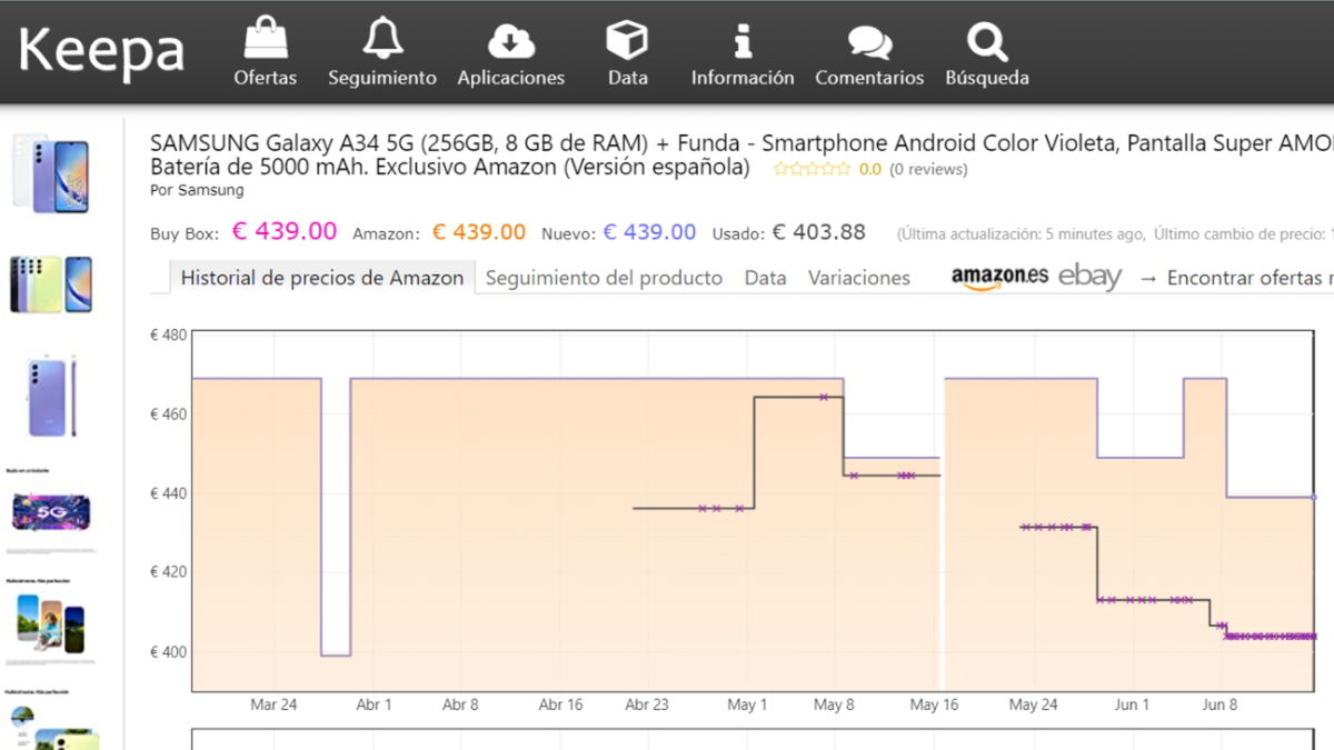 Qué es Keepa y cómo puedes usarlo para comprar barato en Amazon