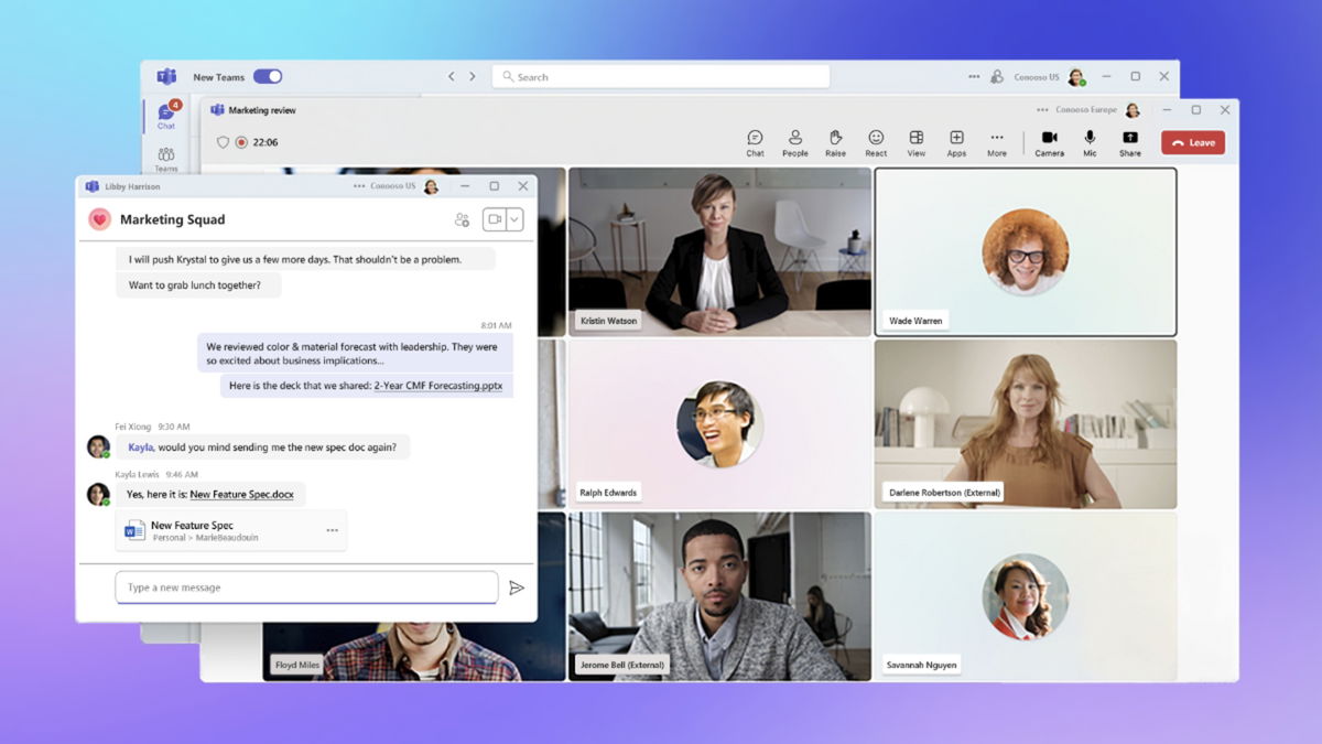 La nueva versión de Microsoft Teams es mucho más rápida y tiene un ...