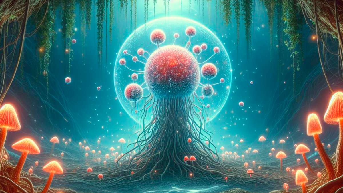 Un bosque guardaba un secreto totalmente inesperado: virus gigantes que ...