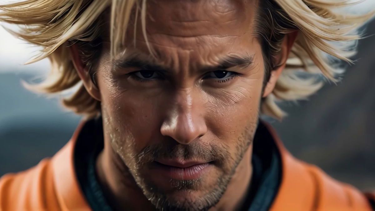 'Dragon Ball Z' de acción real según la IA: lejos de Dragonball ...