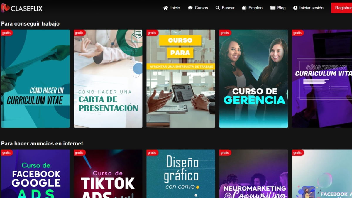 El Netflix de cursos gratuitos existe: se llama Claseflix y tiene ...