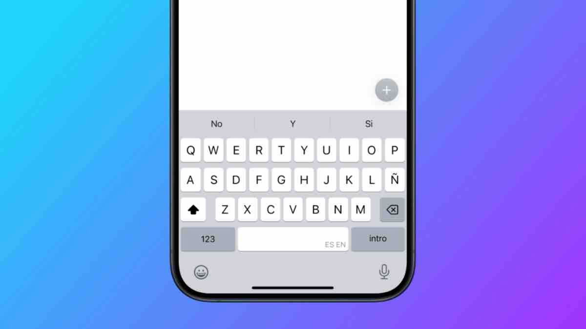 El teclado del iPhone ya es oficialmente bilingüe gracias a iOS 18