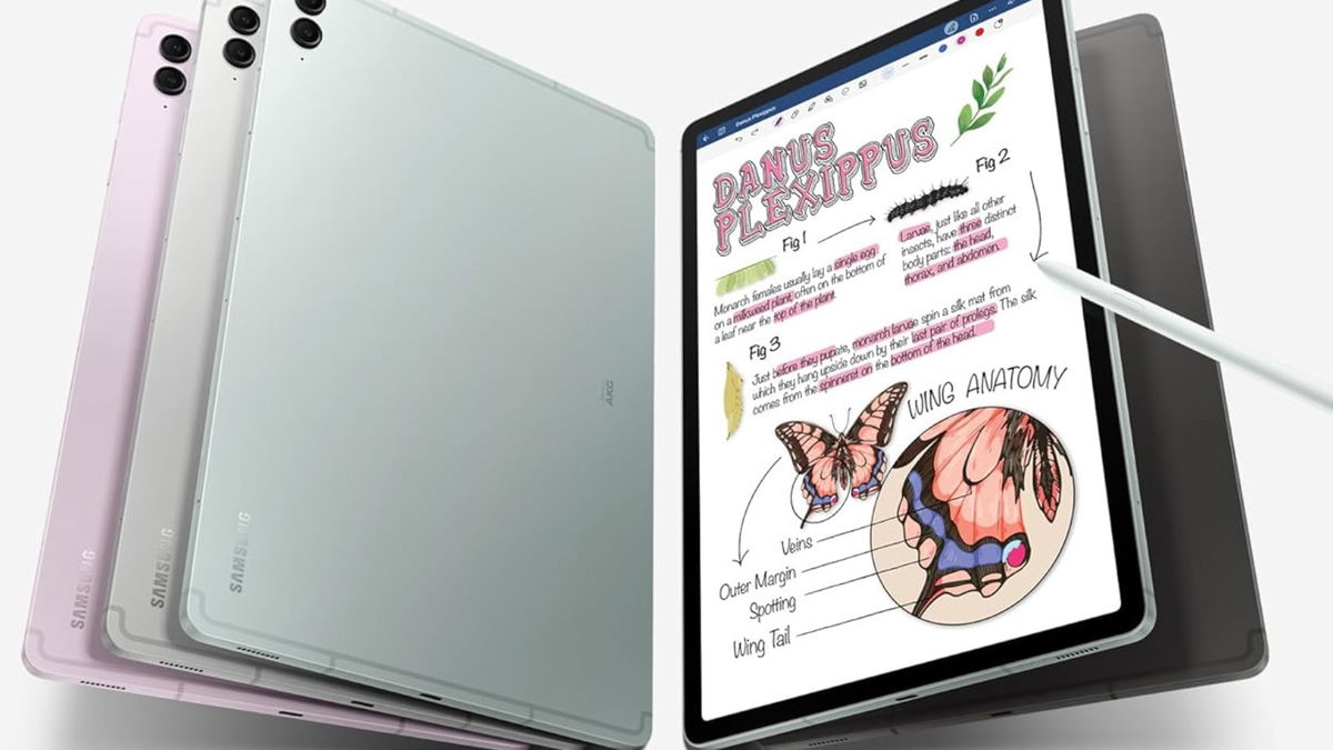 ¿Tablet para estudiar, trabajar o dibujar? La Samsung Galaxy Tab S9 FE ...