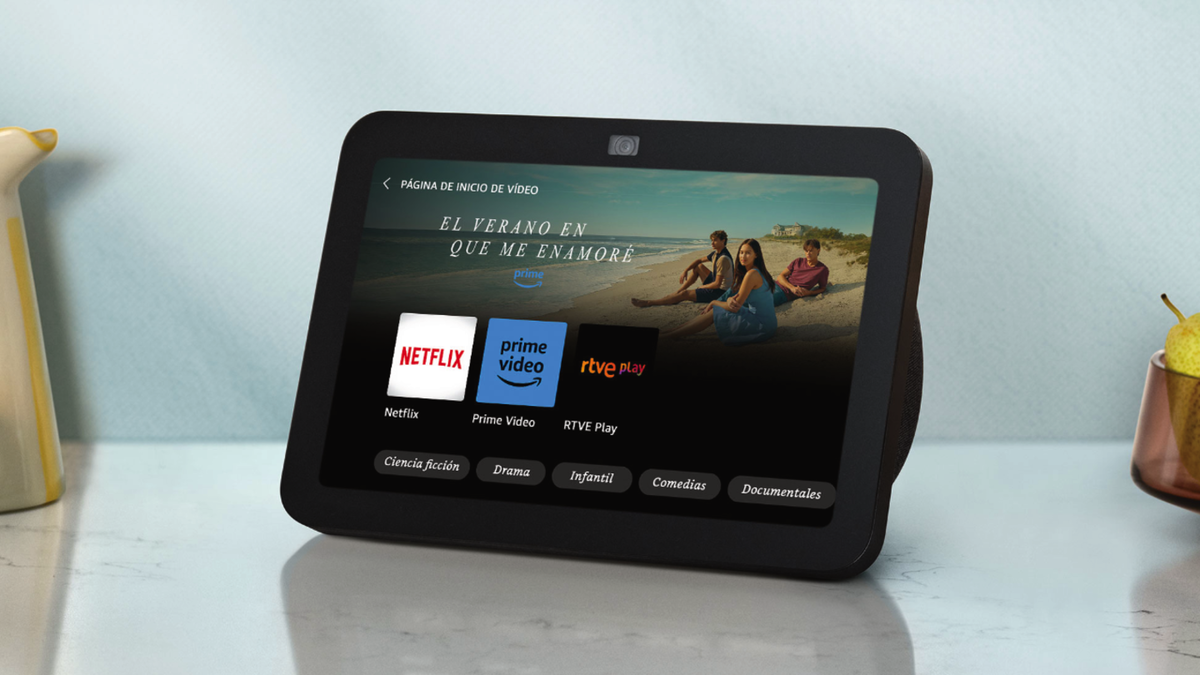 El Echo Show 8 no espera al Prime Day y ya tira su precio: imagen HD+, gran audio y Alexa al ...